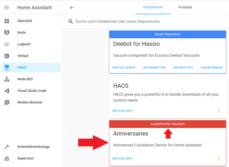 HACS in Home Assistant – ACs IT Tutorials