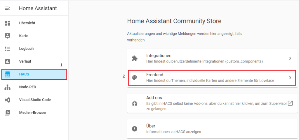 HACS in Home Assistant – ACs IT Tutorials